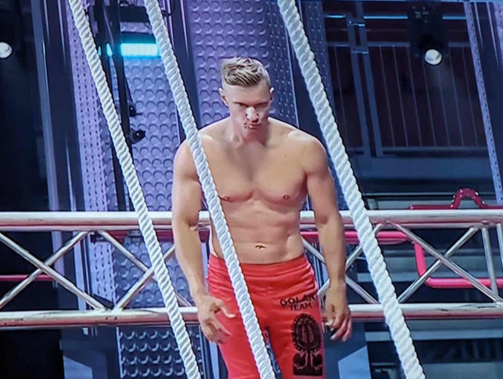 Aleksander Waszkiewicz i Rafał Golan w Ninja Warrior Polska